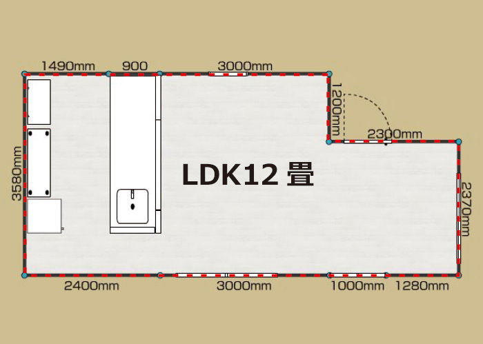 部屋の快適な家具配置とレイアウト例～1LDK・2LDK ・3LDK～ | a.flat その暮らしに、アジアの風を - 目黒通り・新宿・大阪梅田(グランフロント北館)